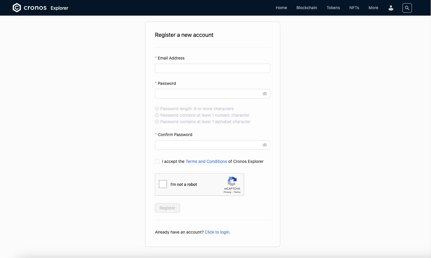 Mainnet | Cronos API